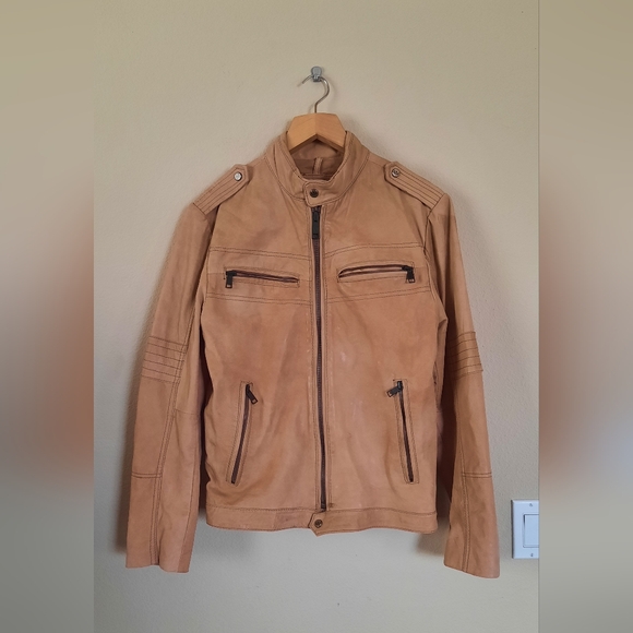 Marc Anthony | Jackets & Coats | Genuine Leather Moto Jacket Marc ...